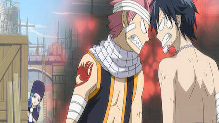 Fairy Tail Gray And Natsu Fighting